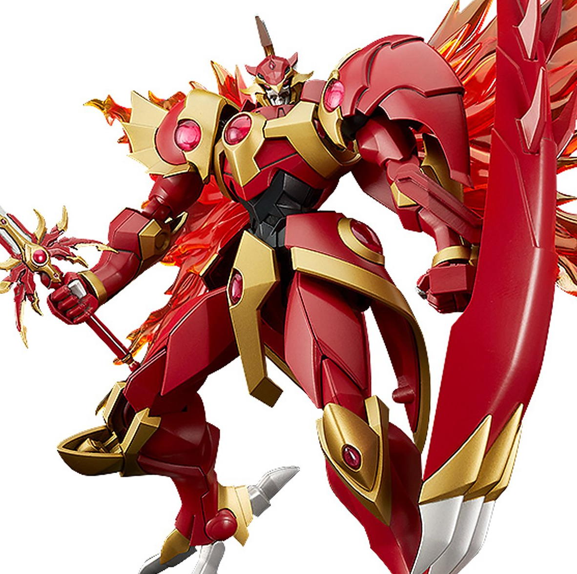 Magic Knight Rayearth Spirit of Fire Rayearth Moderoid Model Kit | Geek ...